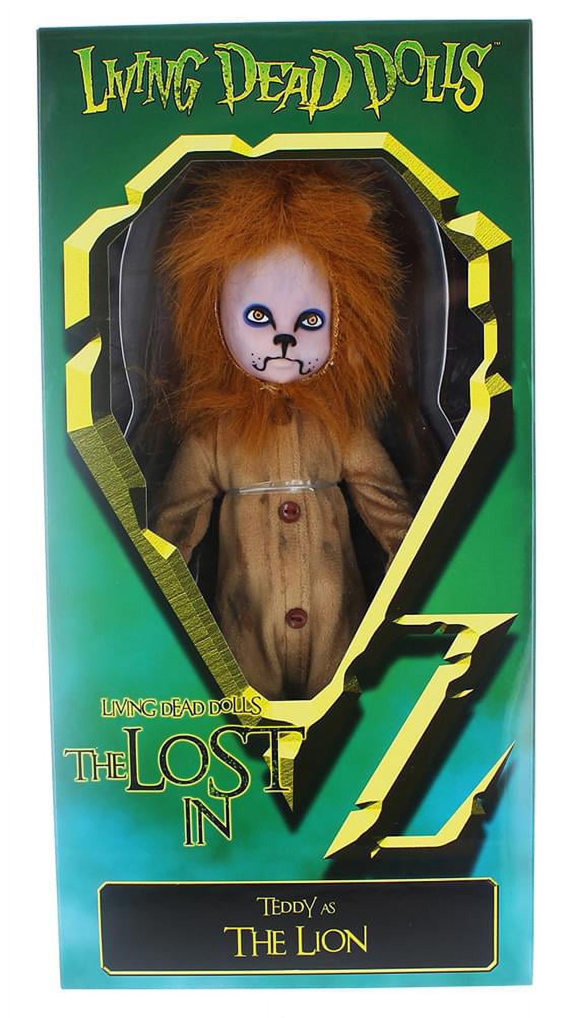 Living Dead Dolls Lost In Oz Teddy as The Lion 10 Doll - Walmart.com