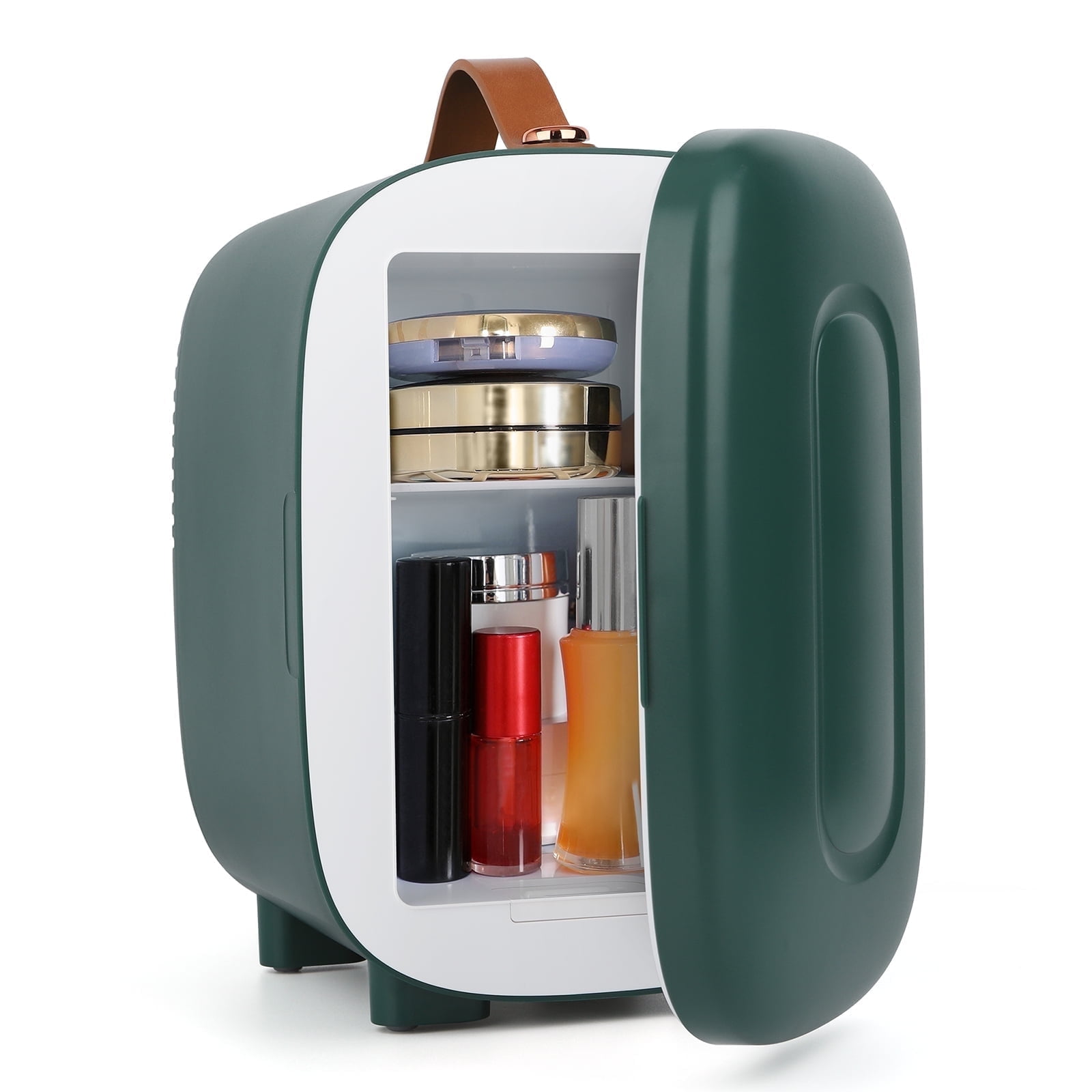 Living Enrichment Personal 4L Mini Fridge, Portable Bedroom & Dorm ...