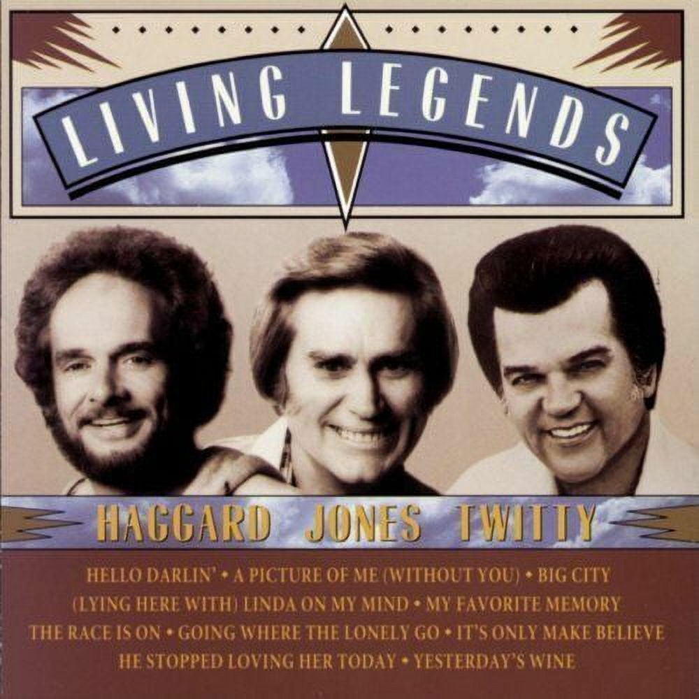 Pre-Owned Living Legends by Merle Haggard/George Jones/Conway Twitty ...