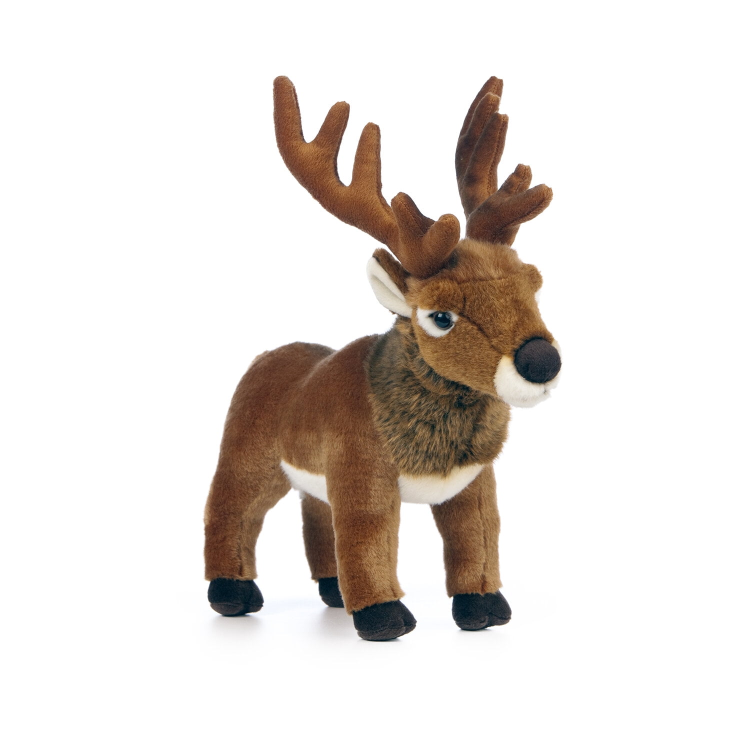 Living Nature Gift - Realistic Red Deer Stag Soft Toy - Walmart.com