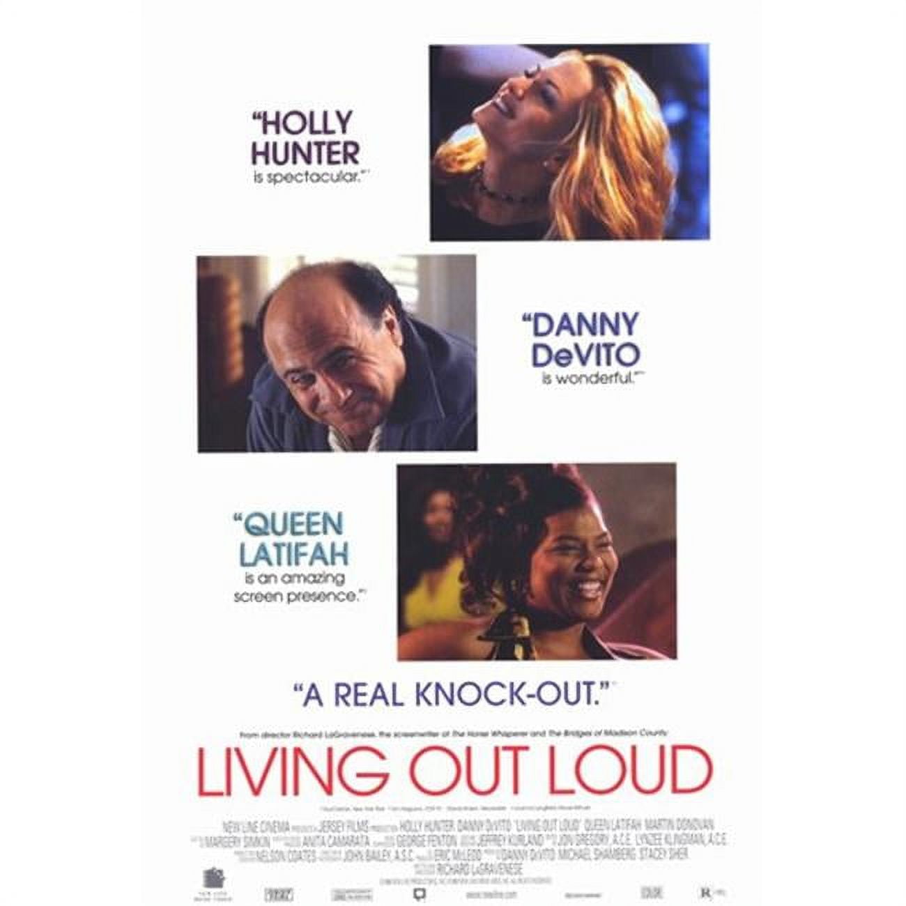 Living Out Loud Movie Poster - 11 x 17 in. - Walmart.com