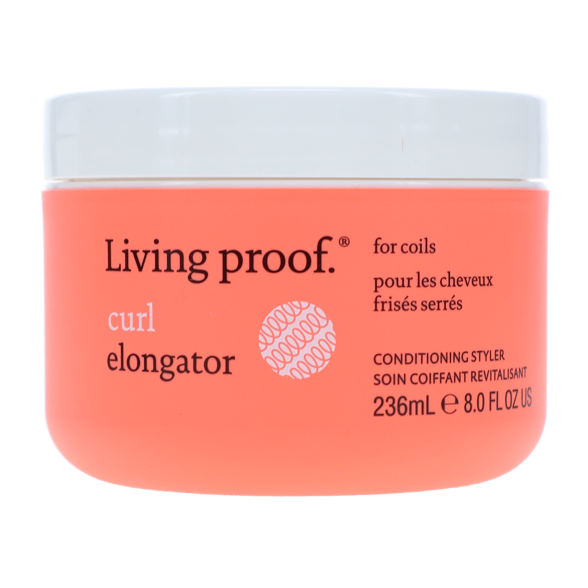 Living Proof Curl Elongator 8 oz, Frizz Control, Detangling, Curl ...
