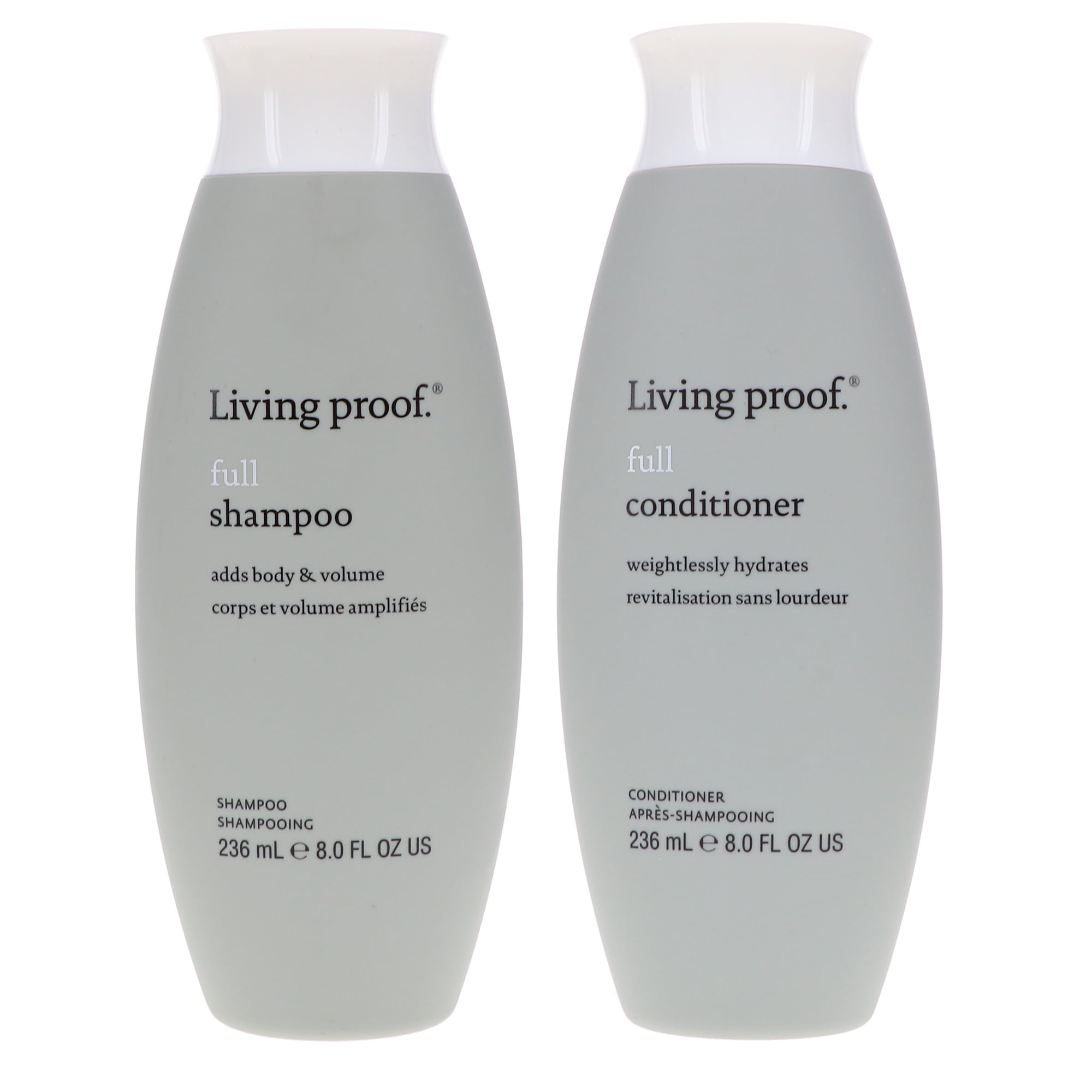 Living Proof Full Shampoo and Conditioner Combo Set, 8 oz Each, Sulfate ...