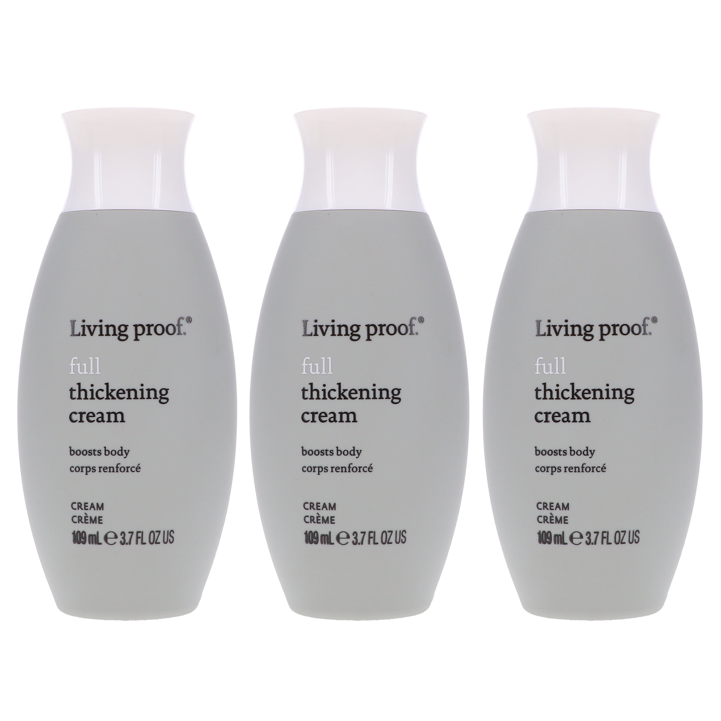 Living Proof Full Thickening Cream for Flat Hair, 3.7 oz, 3 Pack ...