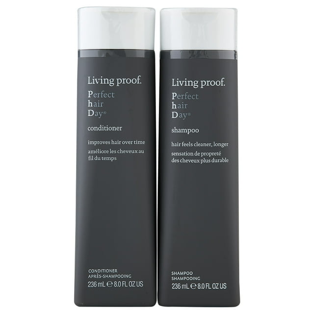 Living Proof Perfect Hair Day Shampoo & Conditioner 8 oz, Sulfate-Free ...