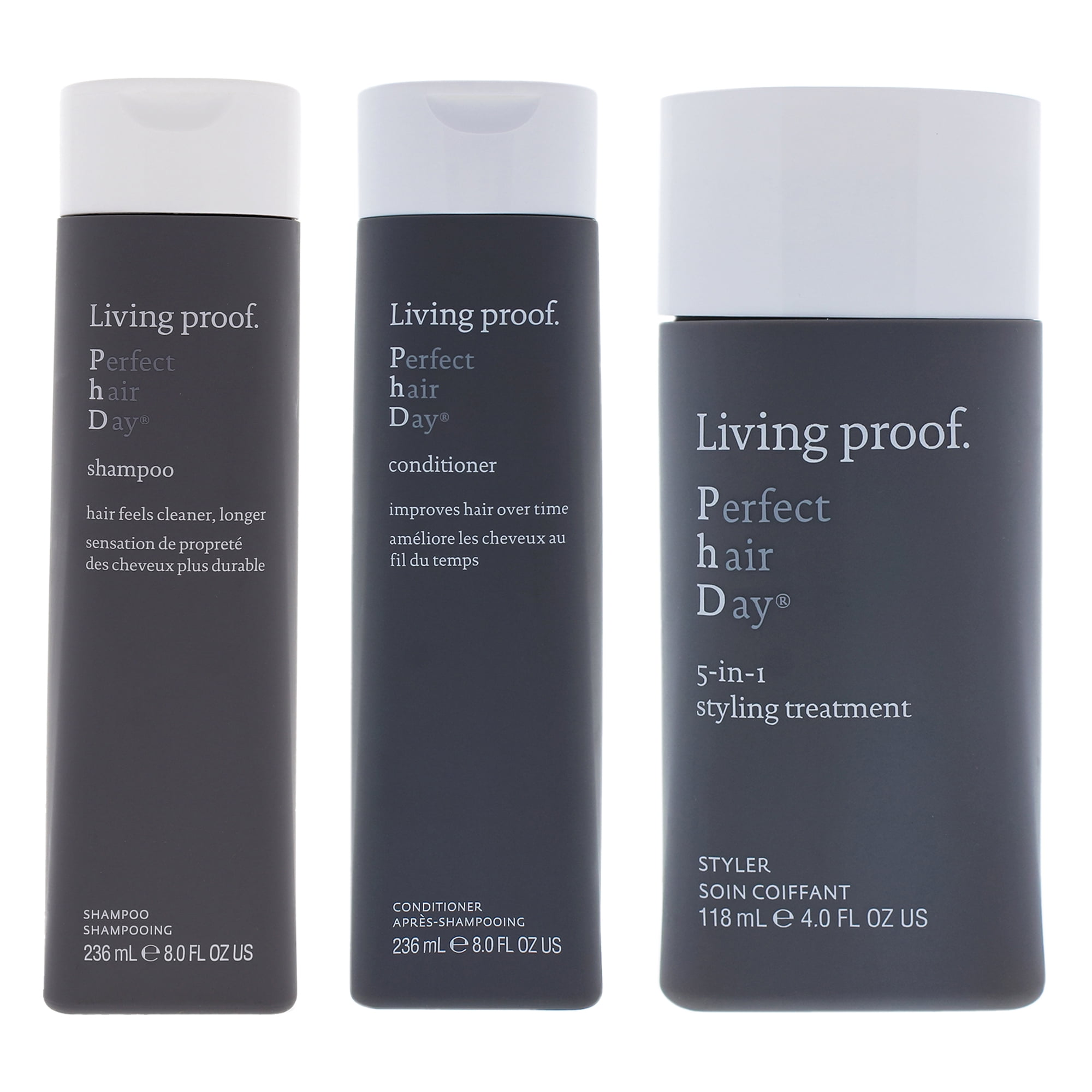 Living Proof Perfect Hair Day Shampoo Conditioner and Treatment 3 Pc ...