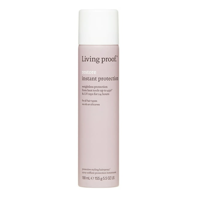 Living Proof Restore Hairspray, 5.5 oz - Smoothing Anti-Frizz Heat ...