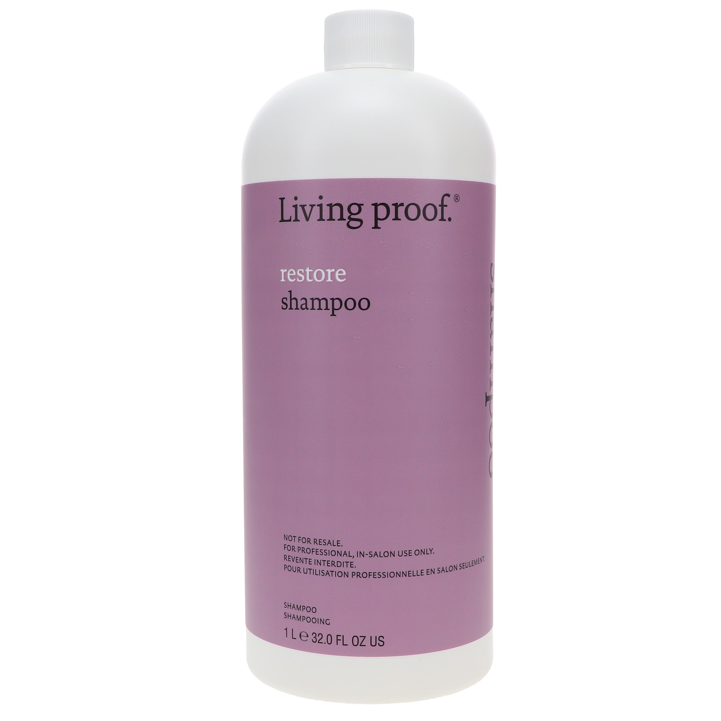 Living Proof Restore Shampoo 32 oz for Damaged Hair, Long-Lasting ...