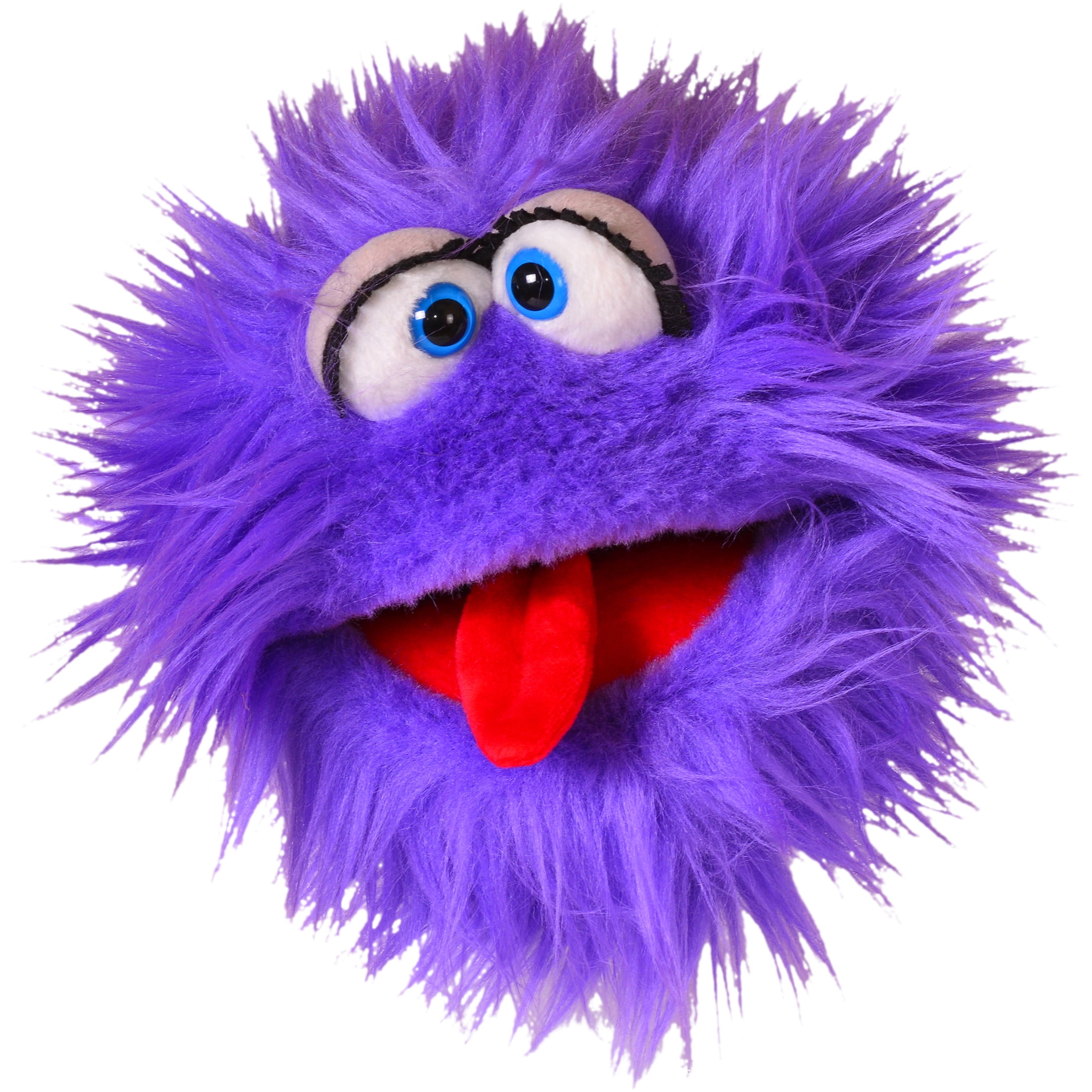 Living Puppet - Kang The 9-Inch Purple Friendly Monster, Plush Hand ...