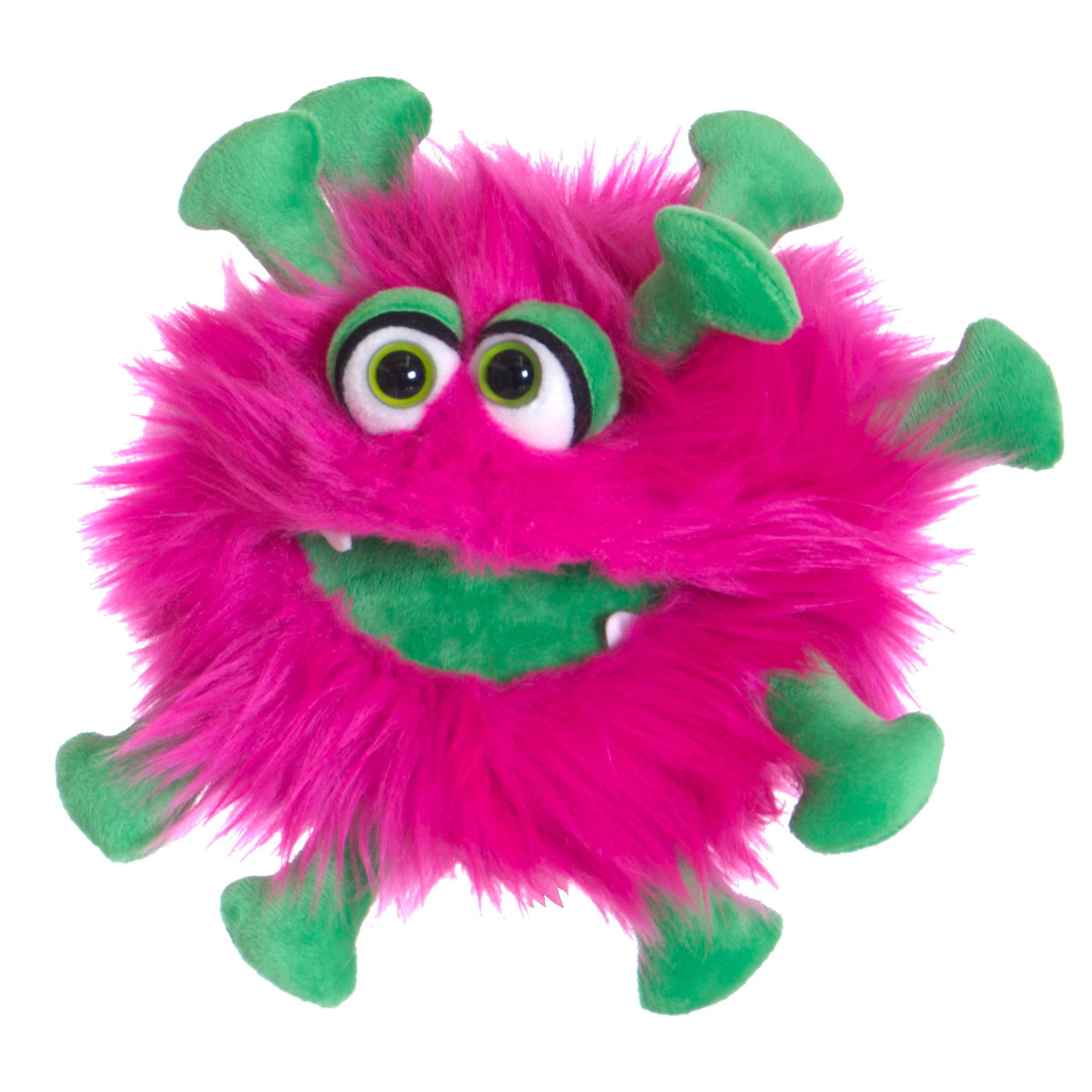 Living Puppet - Rio The 9-Inch Pink Friendly Monster, Plush Hand Puppet ...