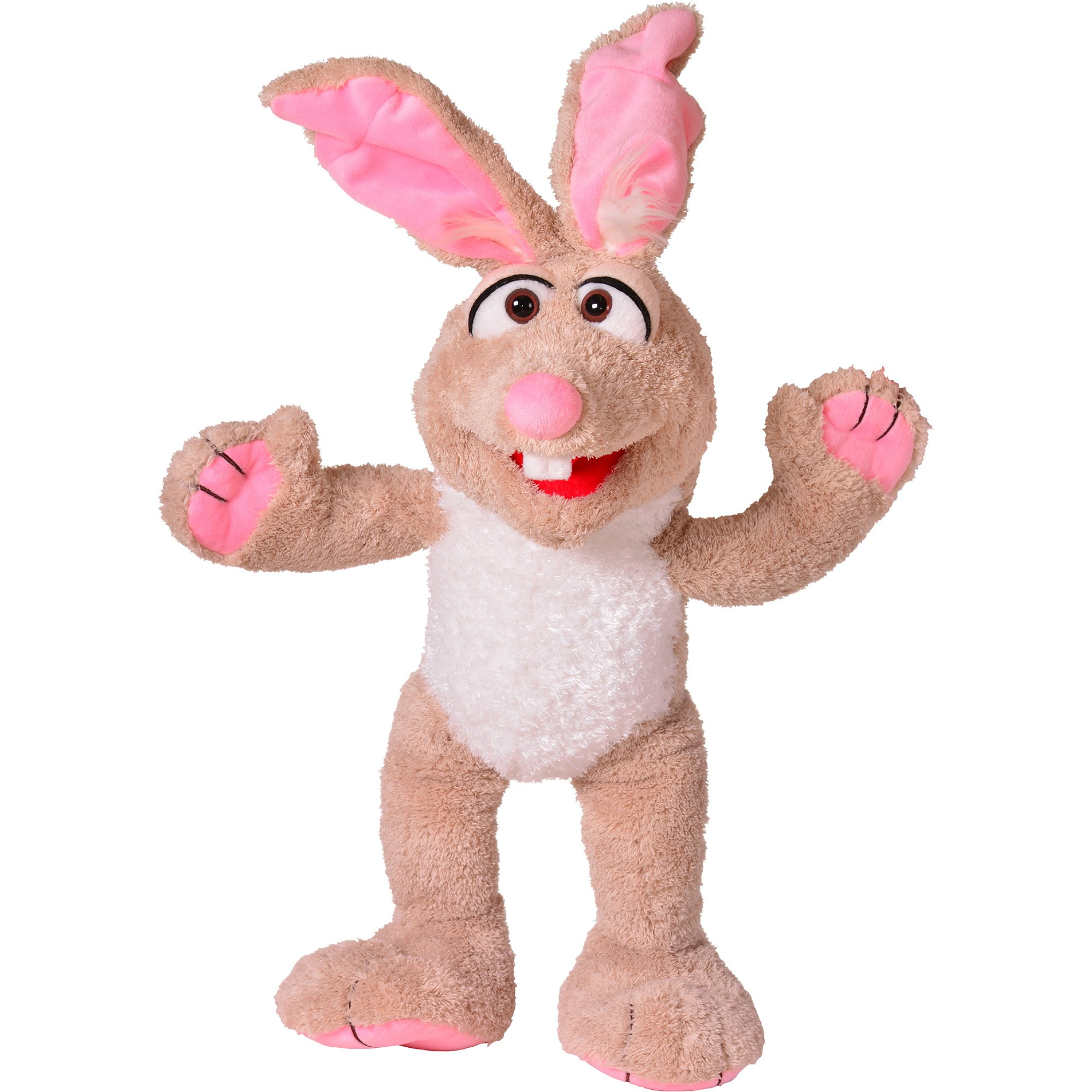 Living Puppets: Herbie II The Big Rabbit - 24" Plush Hand Puppet ...