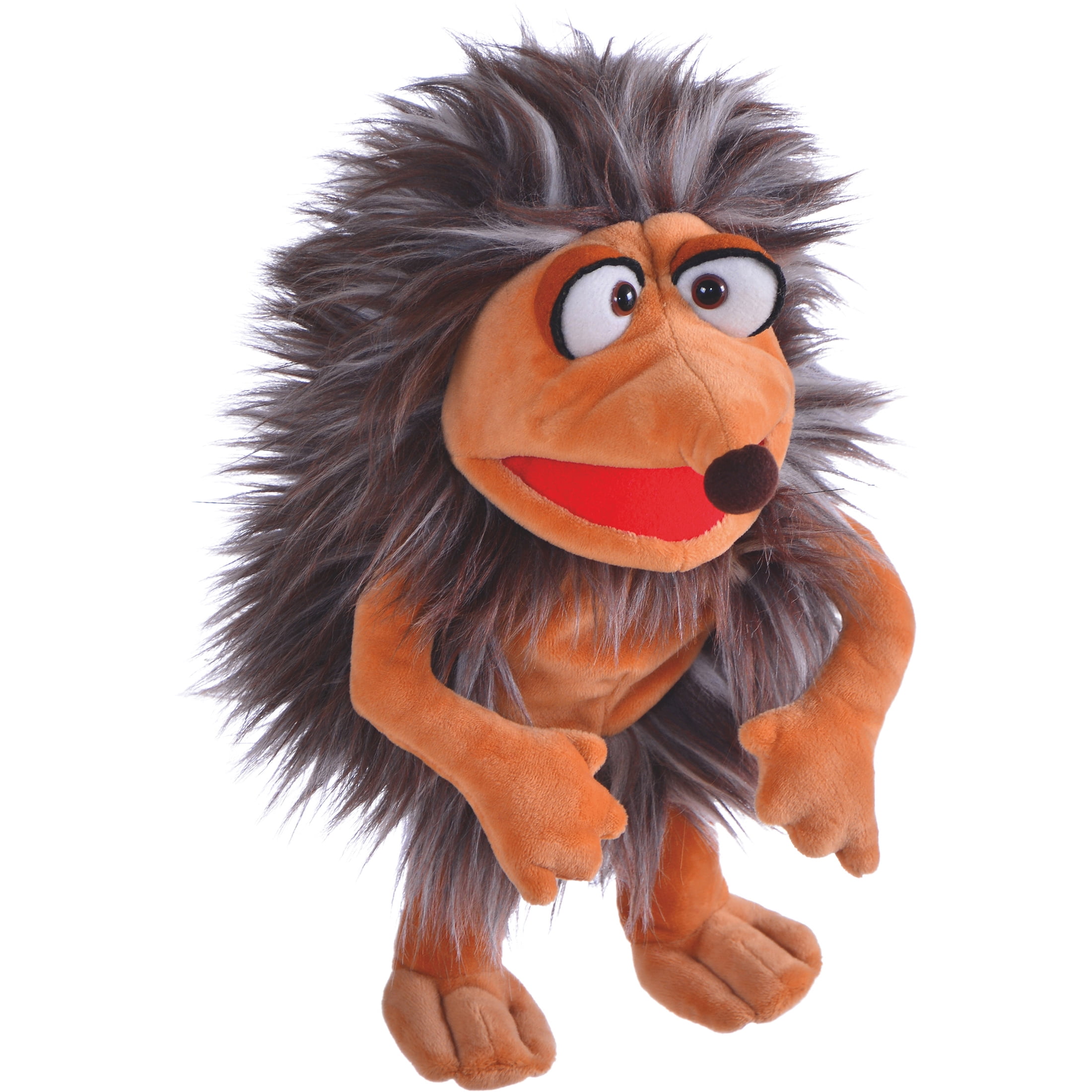 Living Puppets - Pik The 12-Inch Brown Hedgehog, Plush Hand Puppet ...