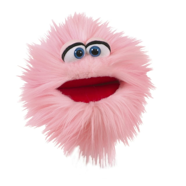 Living Puppets - Pinky The 9-Inch Pink Friendly Monster, Plush Hand ...