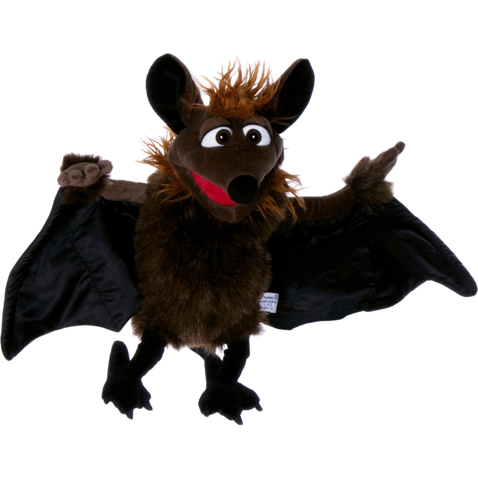 Living Puppets: Ren The Flying Bat - 26" Plush Hand Puppet, Handmade ...