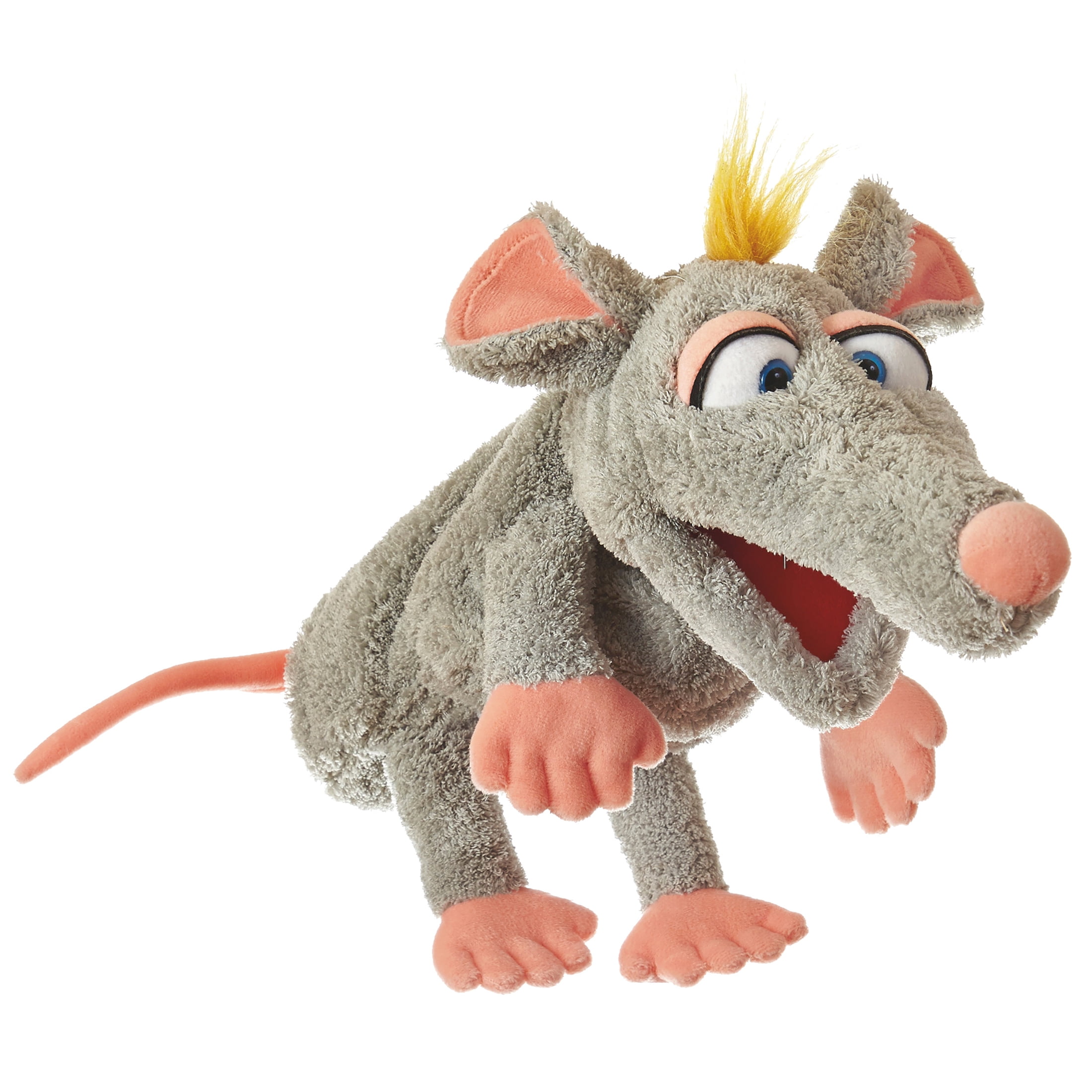 Living Puppets Scraps 12-Inch Grey Mouse Hand Puppet - Fine European ...