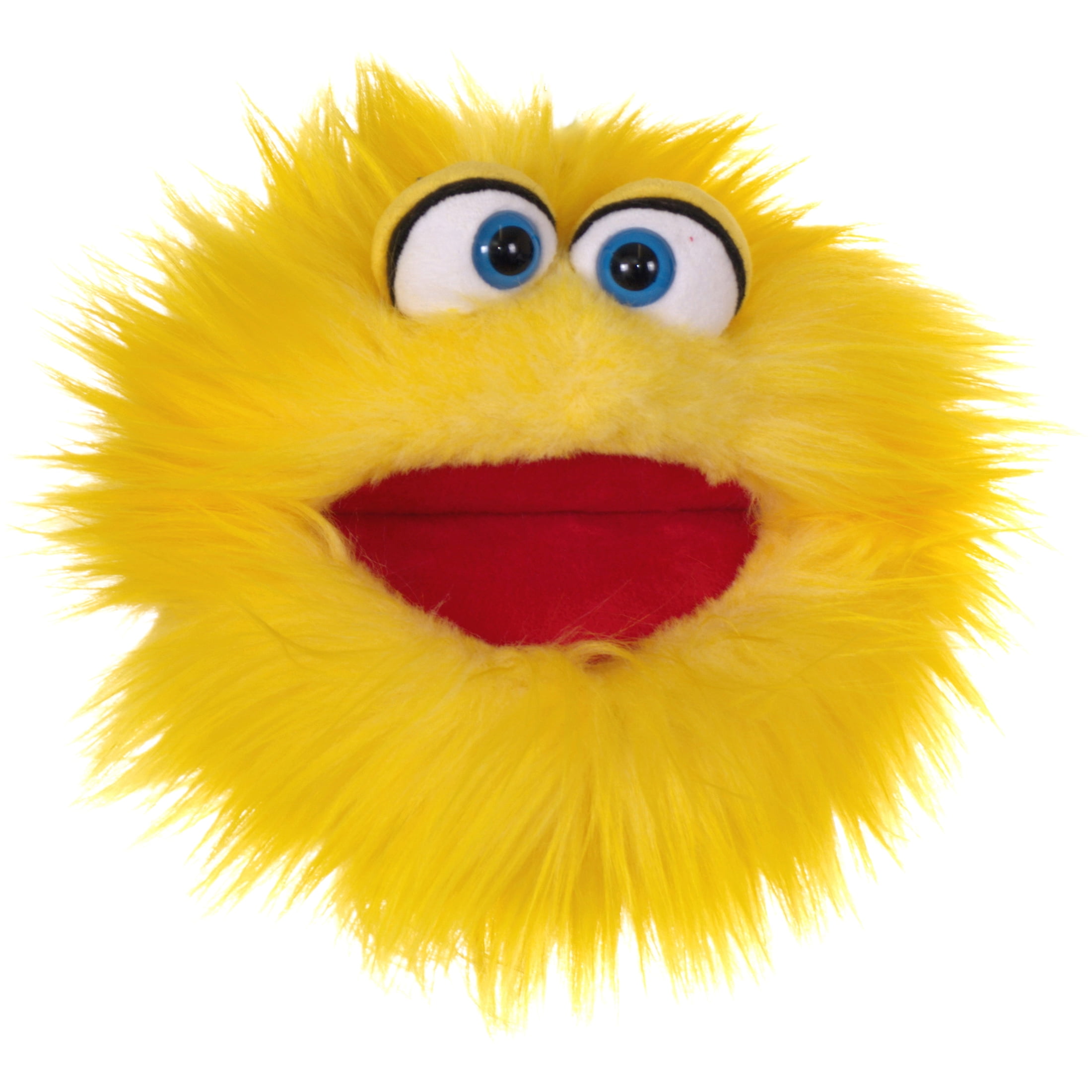 Living Puppets - Woo The 9-Inch Yellow Friendly Monster, Plush Hand ...