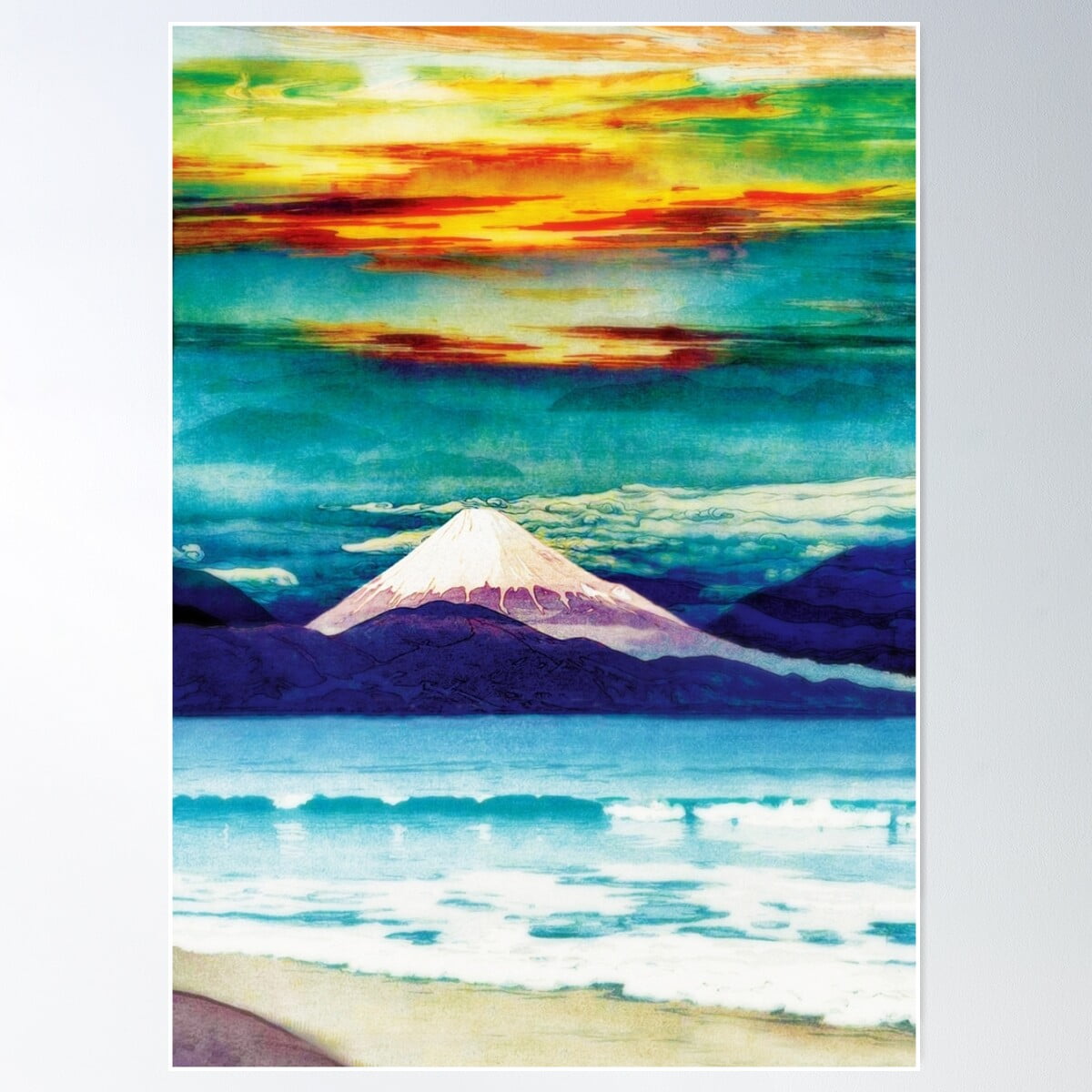 Living Rapture At Yeno - Nature Landscape Poster Wall Art, Modern Wall ...