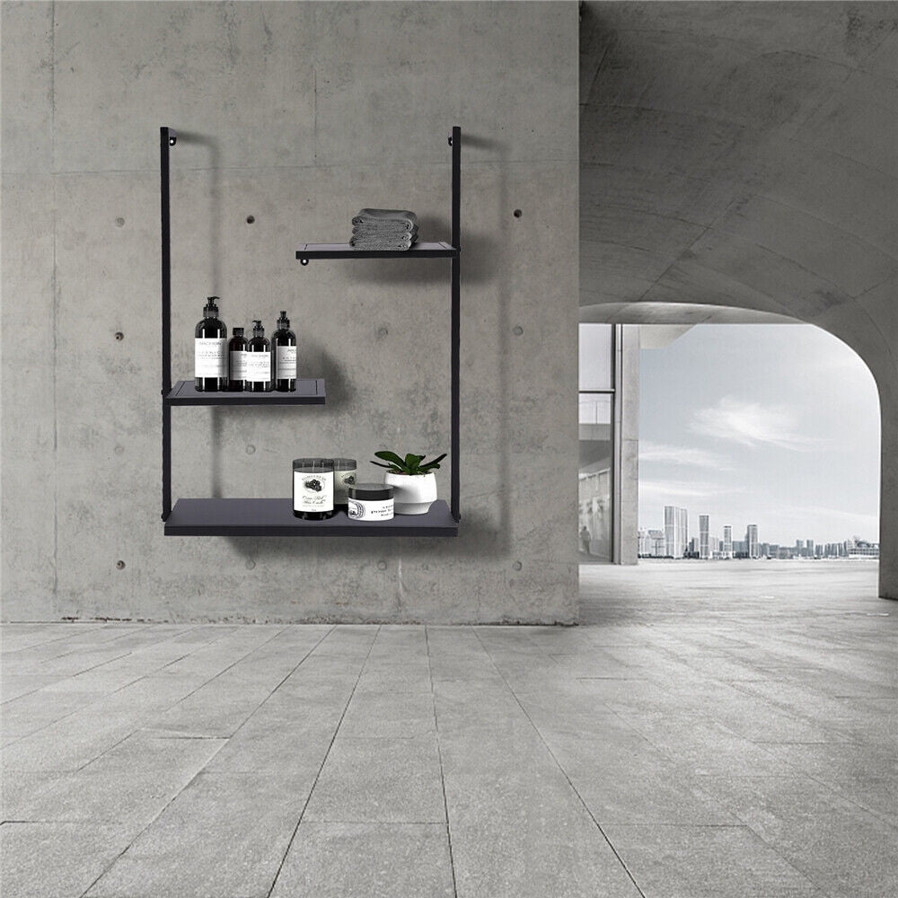 Living Room Bar Wall Hanging Storage Rack Floating Book CDs Photo Shelf ...