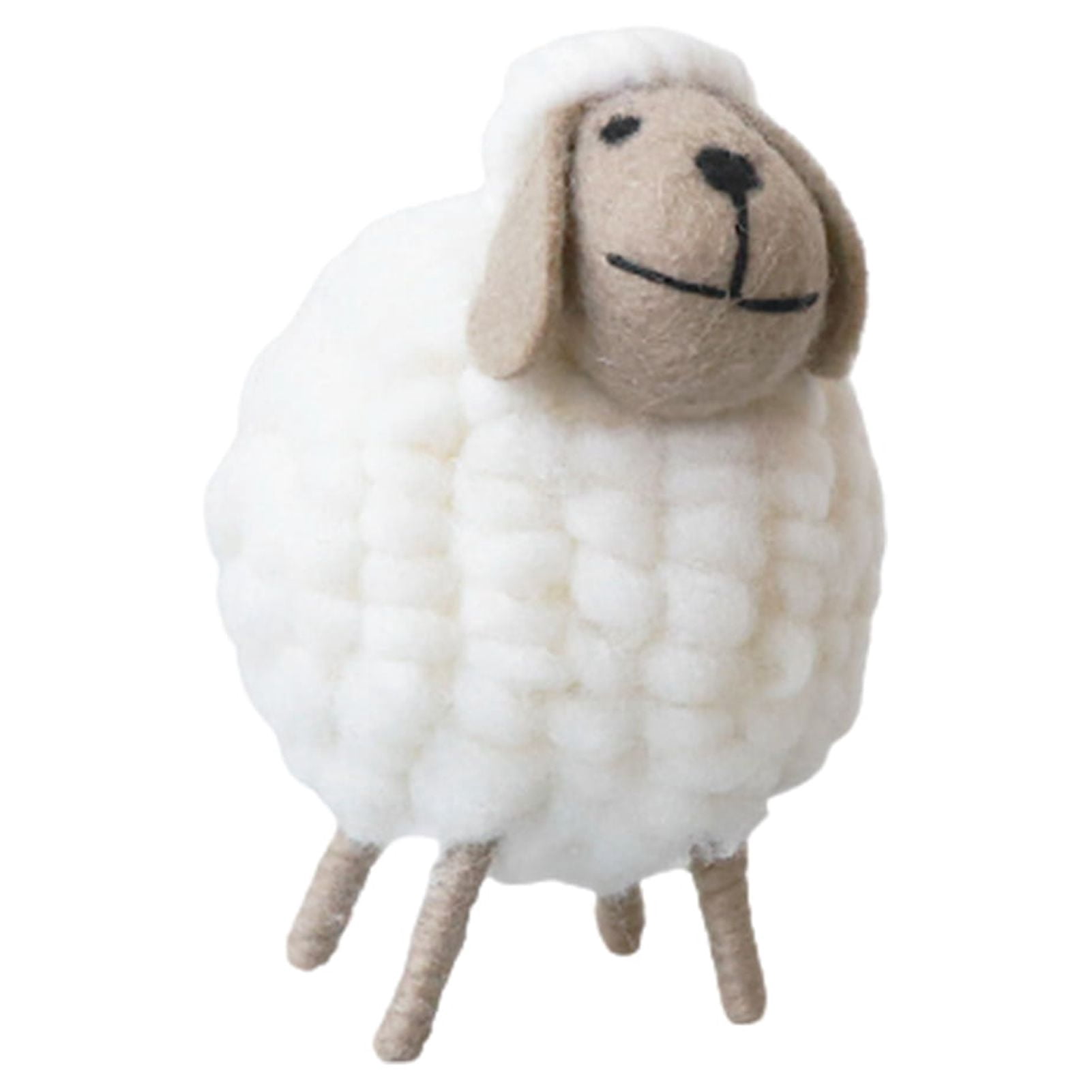 Living Room Bedroom Ornament Personality Cute Felt Creative Sheep ...