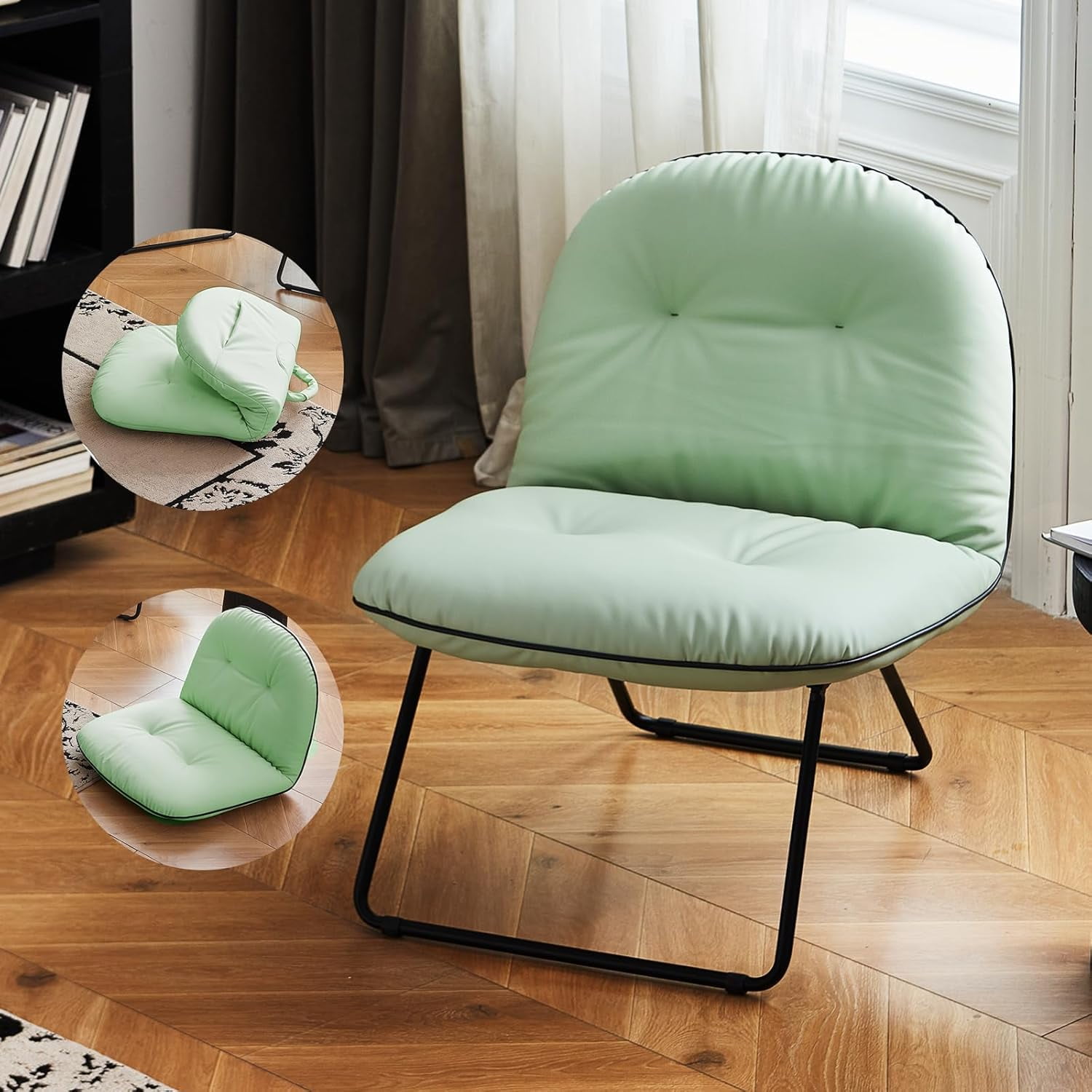 Living Room Chair & Foldable Floor Chairs: Portable & Multi-Functional ...