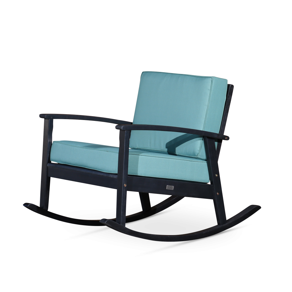 Living Room Chair, Outdoor Indoor Rocking Chair, Upholstered Armchair ...