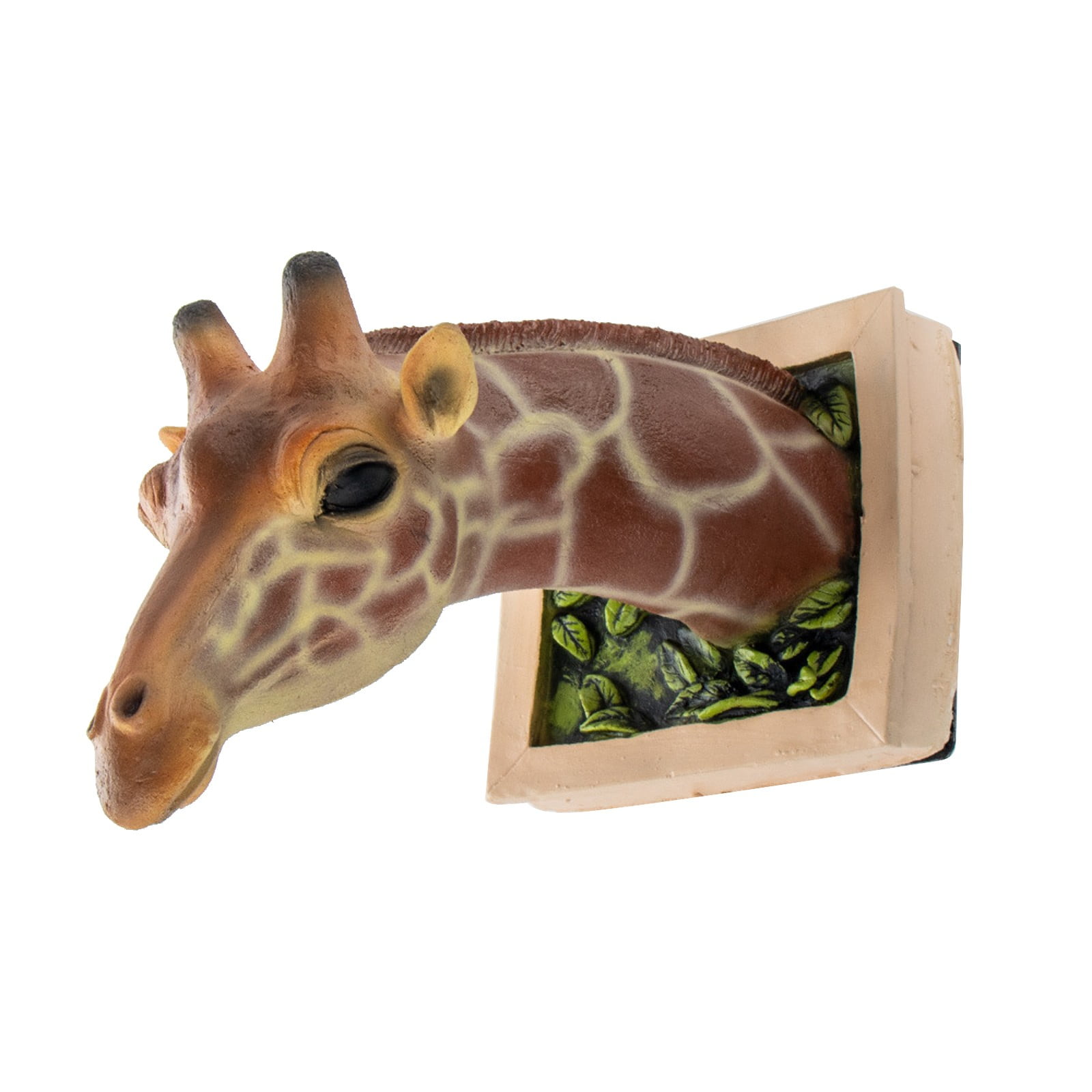 Living Room Decorations,3D Wall Mounted Giraffe Sculpture Wall Art Life ...