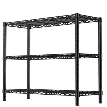 "Dextrus 5 Tier Stainless Steel Utility Rack, Heavy Duty Storage ...