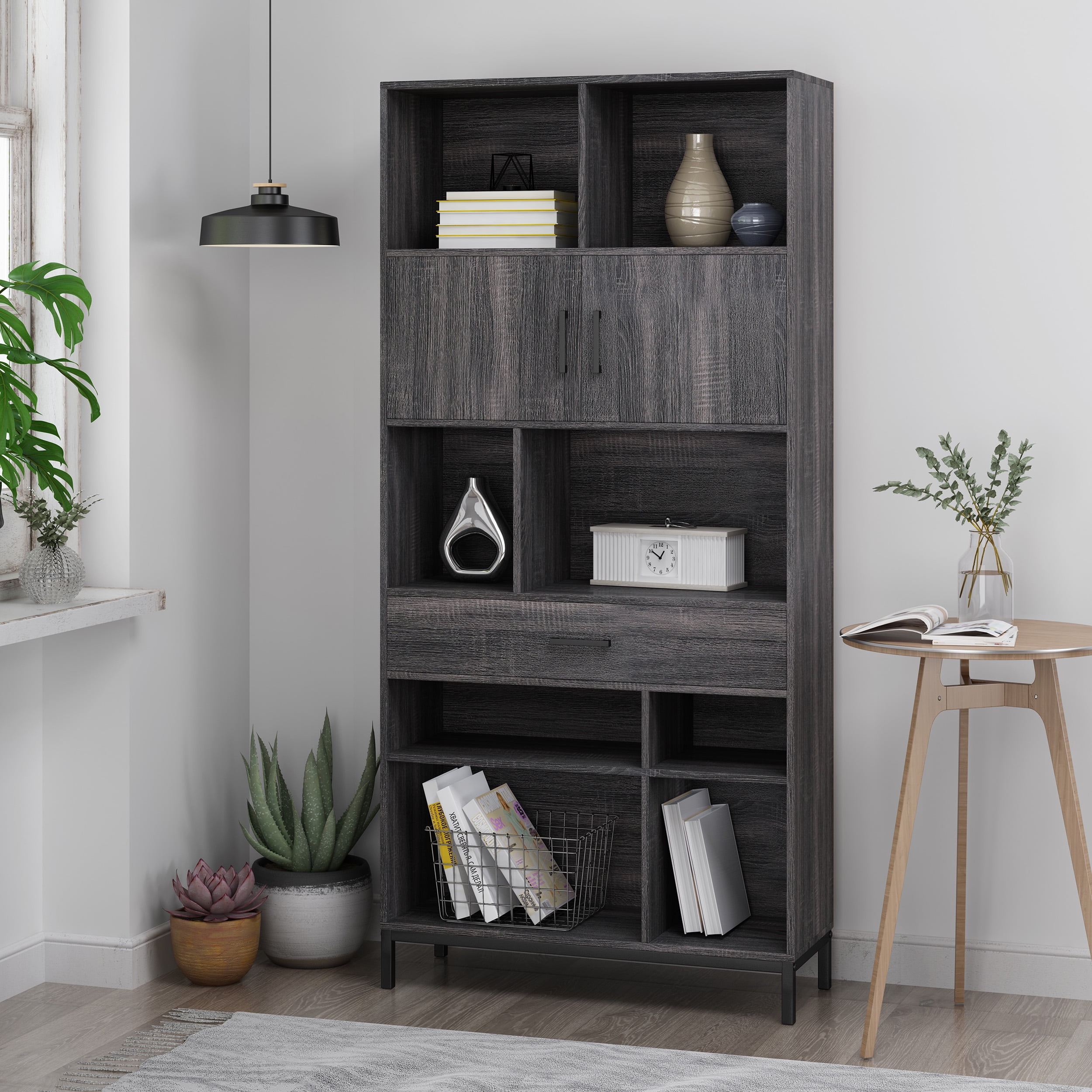 Living Room Display Shelves, CUBE UNIT BOOKCASE, Living Room Shelving ...