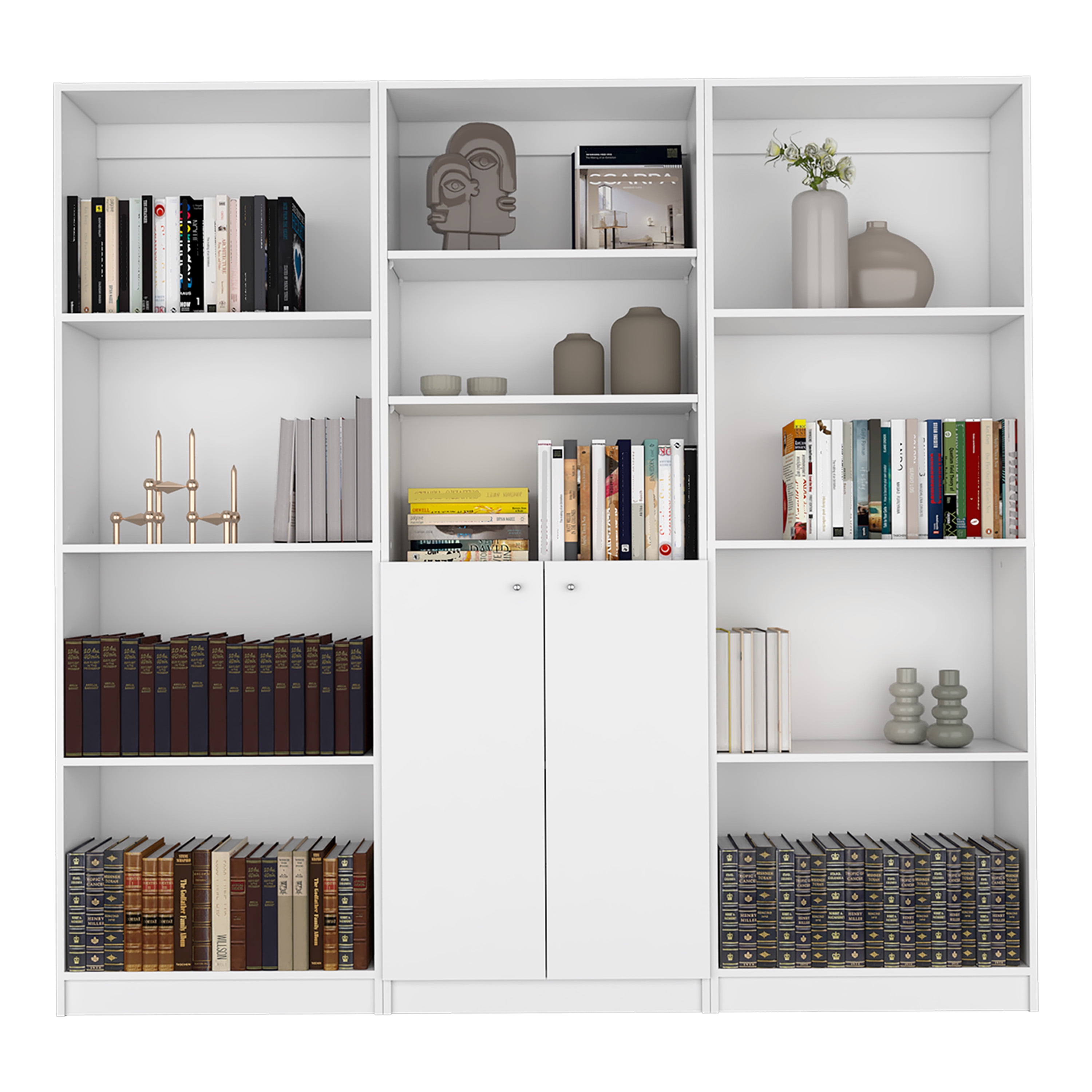 Living Room Display Shelves Oasis 3 Piece Living Room Set with 3 ...