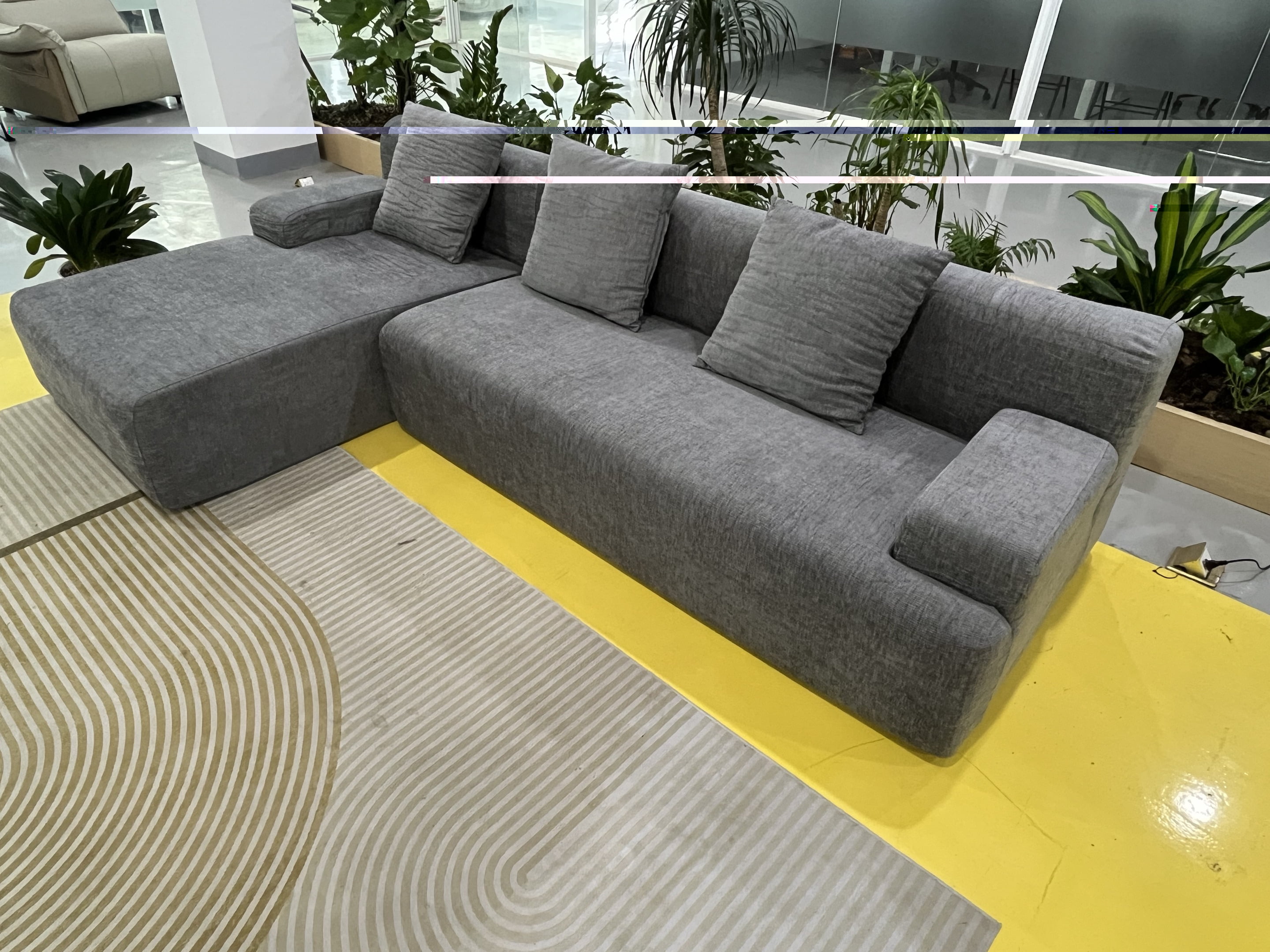 Living Room Sofas Cloud boneless sofa with anti-slip base, modern ...