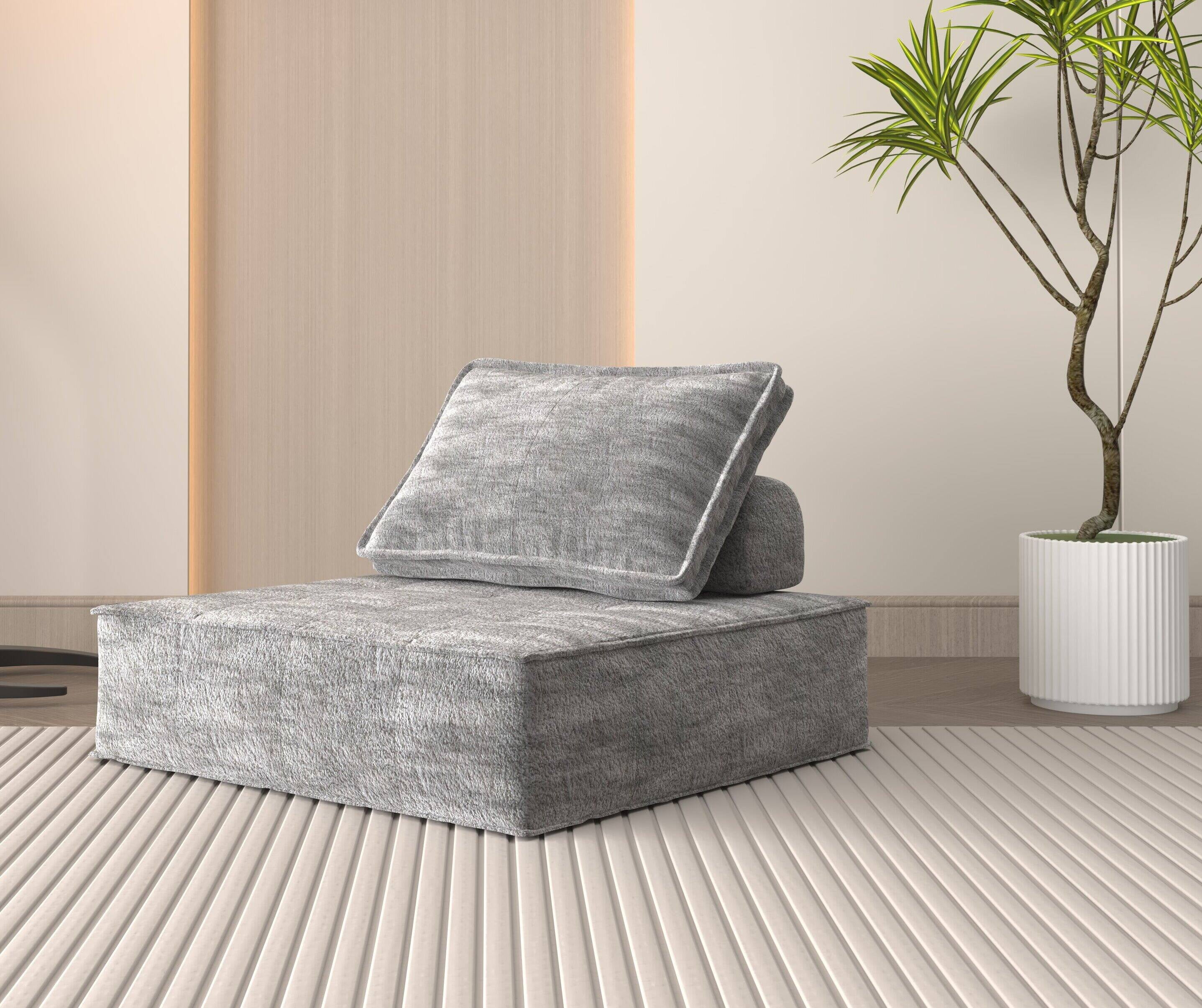 Living Room Sofas Modern Modular Sectional Single Sofa Couch Single ...