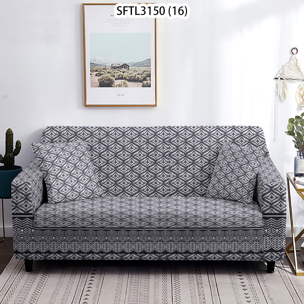 Living Room Texture Stretch Sofa Cover Modern Combination Corner Sofa ...