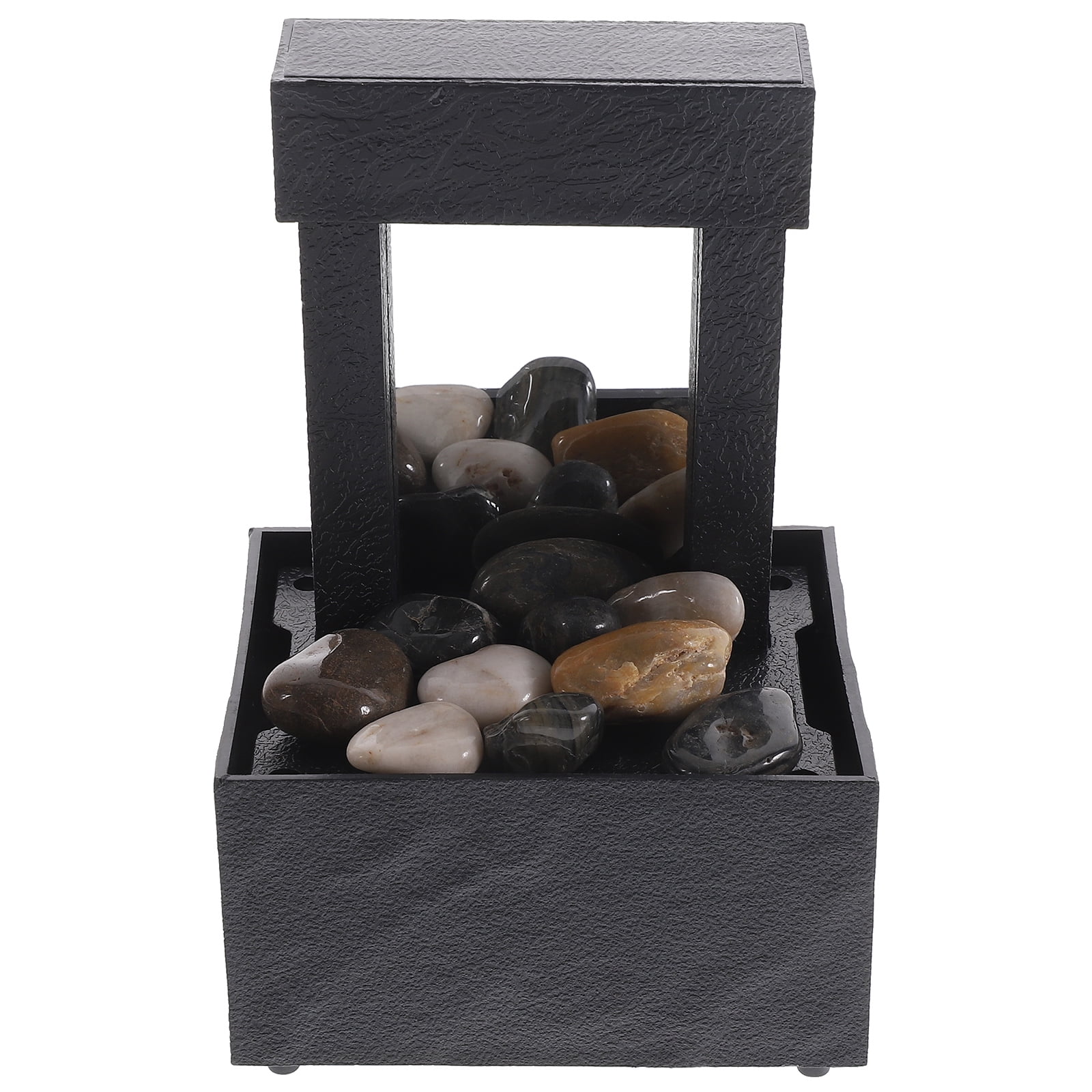 Living Room Three Stone Flowing Water Ornaments Fountain Tabletop ...