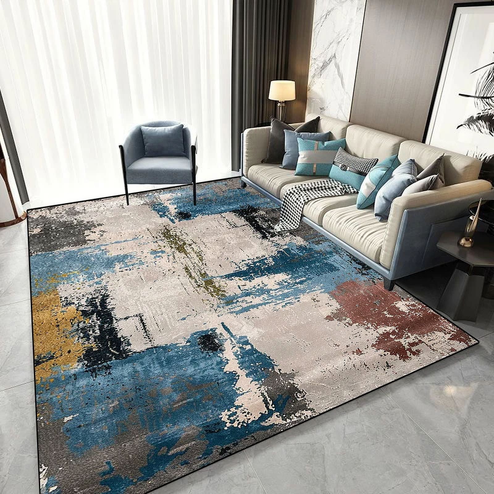 Living Room ration Abstract Carpets Modern Home Light Luxury Carpet ...