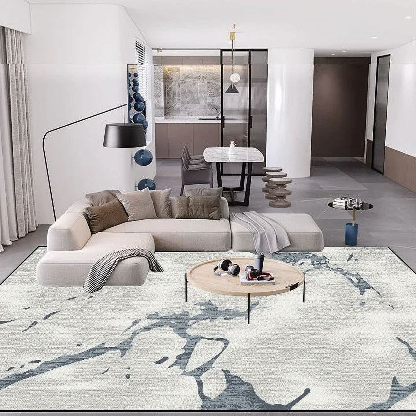 Living Room ration Abstract Carpets Modern Home Light Luxury Carpet ...