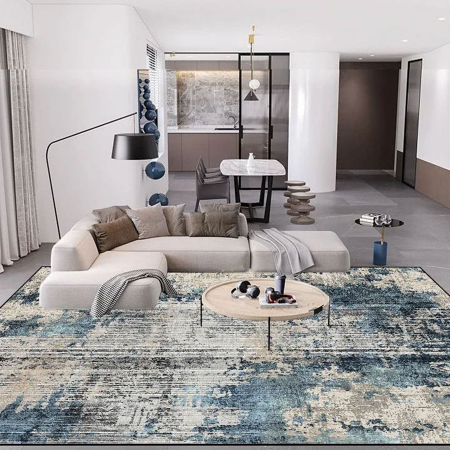 Living Room ration Abstract Carpets Modern Home Light Luxury Carpet ...