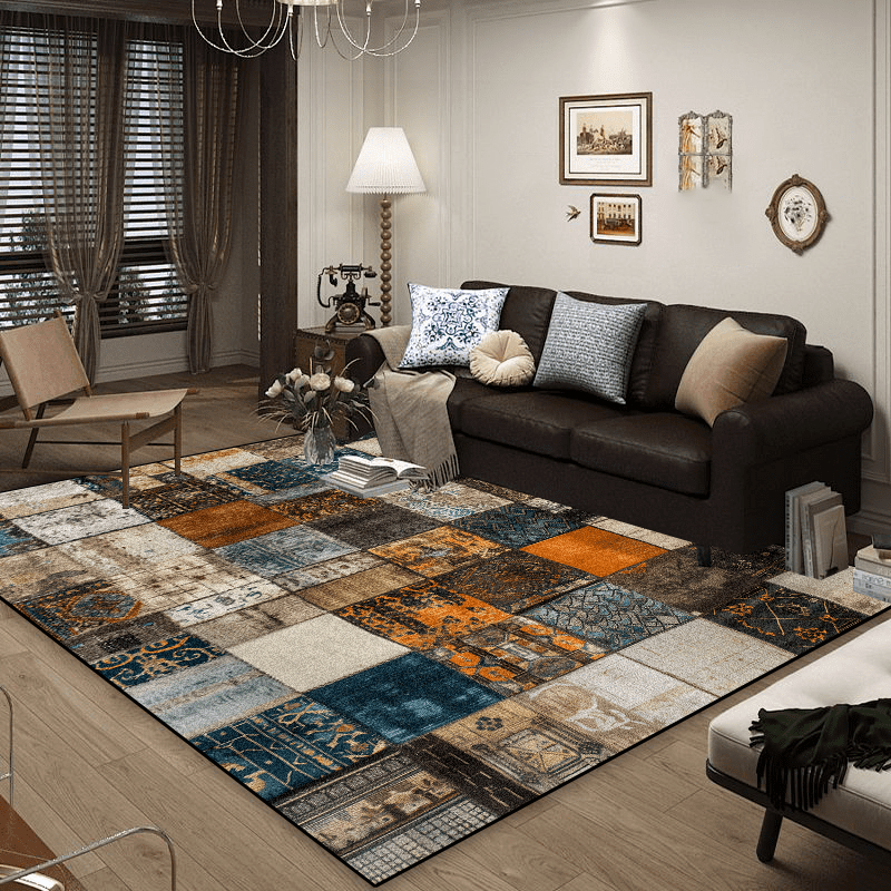Living Room ration Abstract Carpets Parlour Sofa Area Rugs Home Hall ...