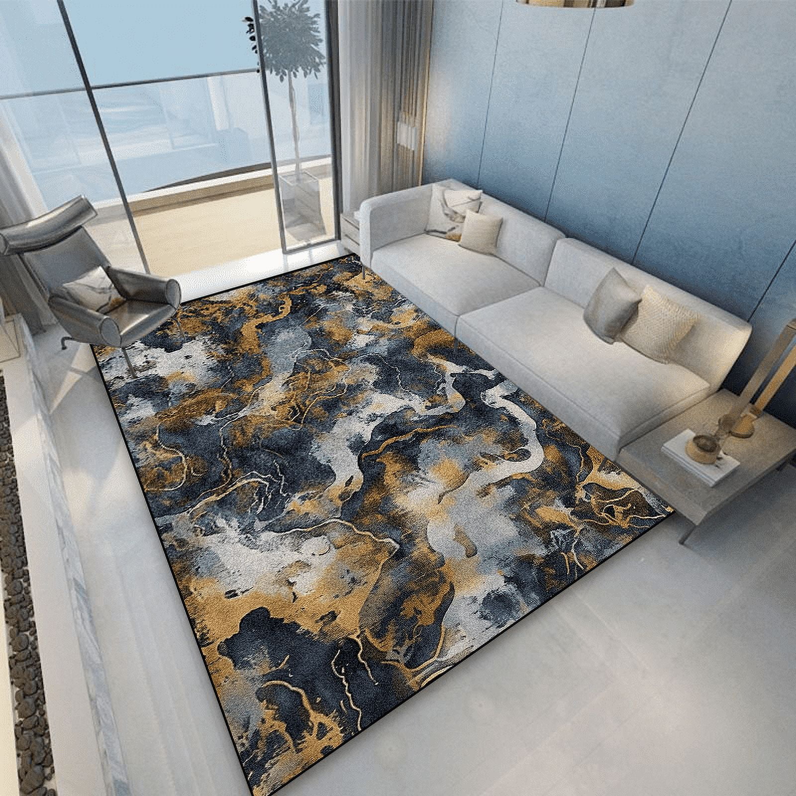 Living Room ration Abstract Rug Modern Light Luxury Home Carpet Hall ...