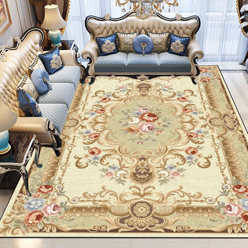 Living Room ration European Carpet Home Retro Persian Rugs Hall Sofa ...