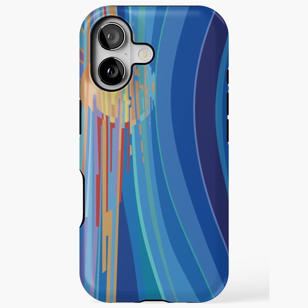 Living Seas Mural Ocean Inspired Artistic Pattern Case iPhone 17 to 11 ...