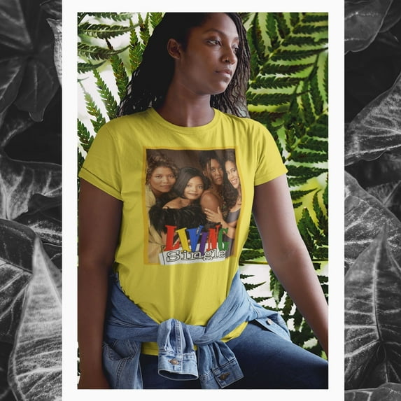 Living Single 90s TV Show Tee Popular Retro UNISEX Living Single T ...