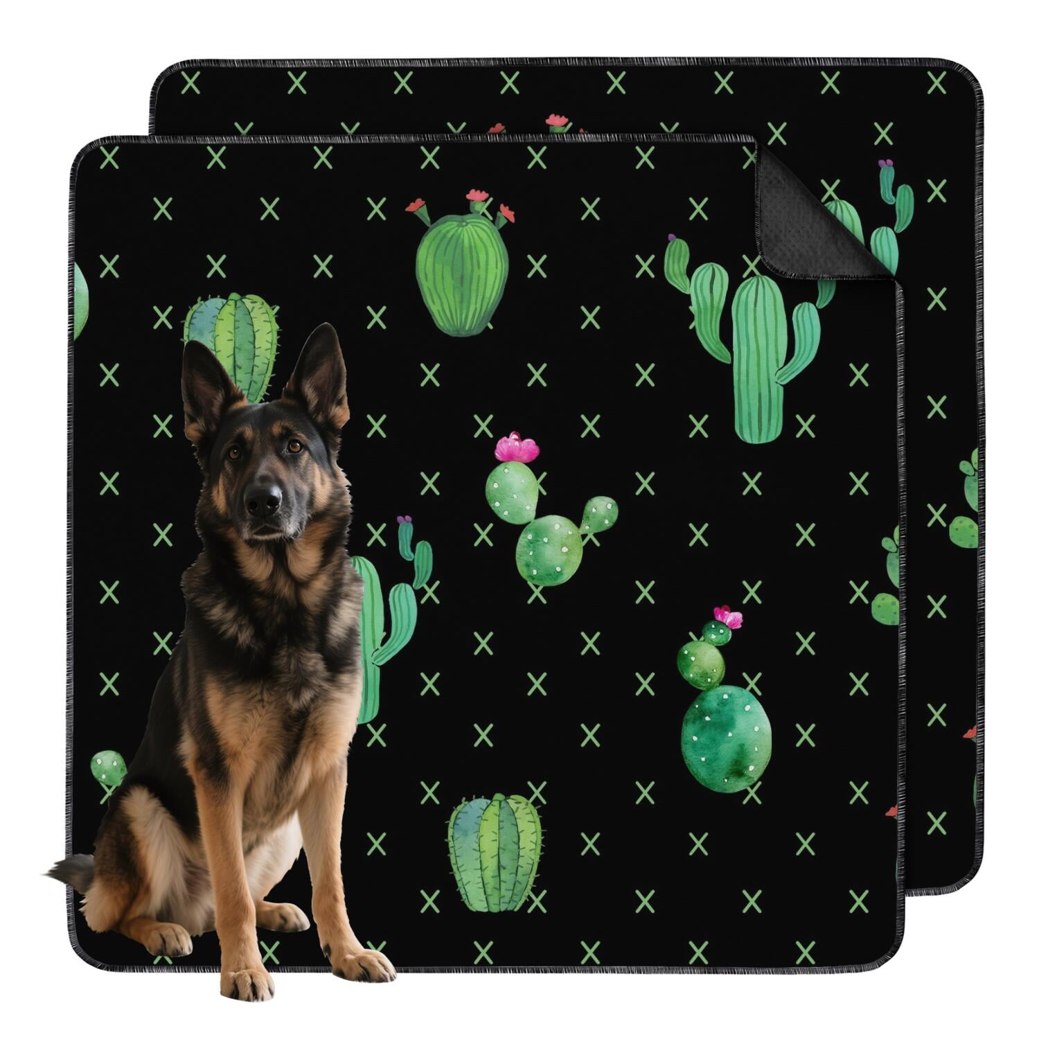 Living Space 48"x48" Washable Pet Housebreaking Pads, Reusable Training ...