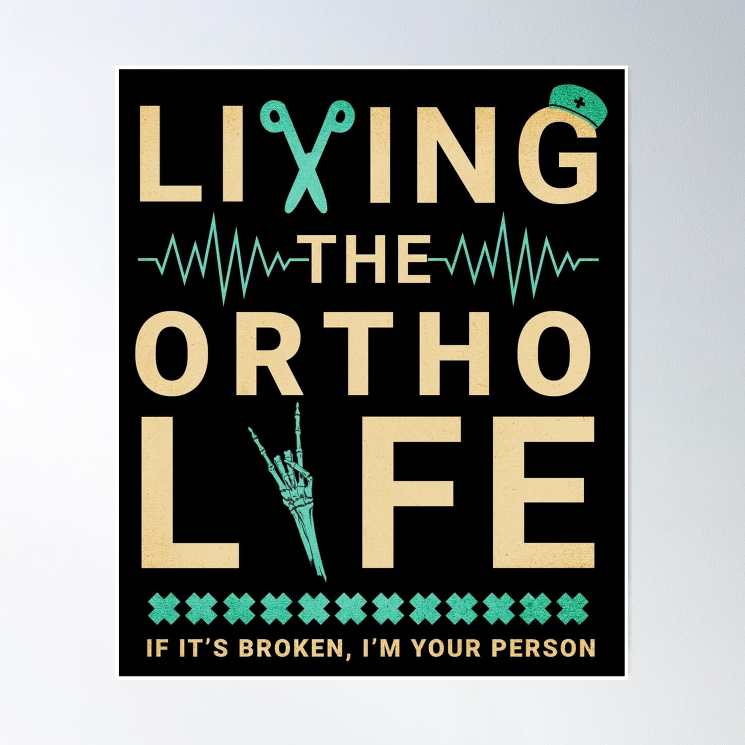 Living The Ortho Life Orthopedic Nurse Gift Idea For Orthopedic Surgeon ...