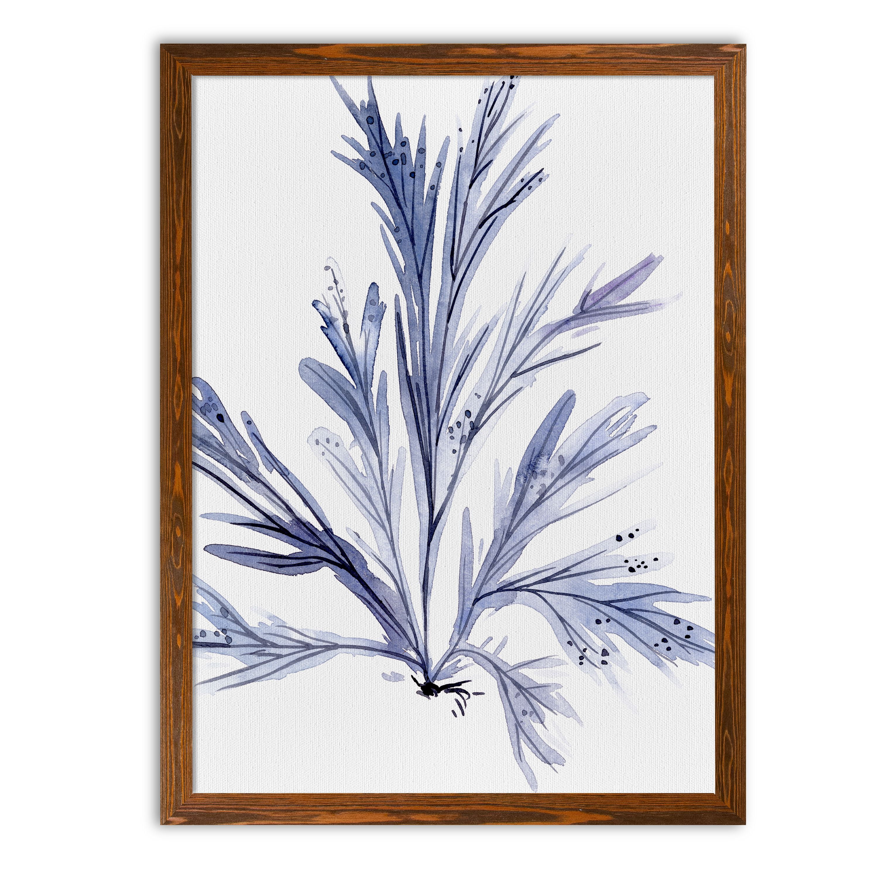 Living Under Sea IV - Barnwood Framed Canvas - 17 x 20 - Maple ...