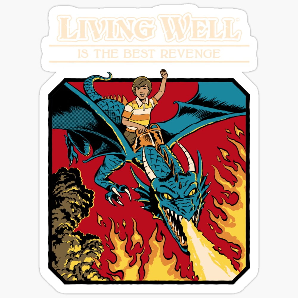 Living Well Sticker Phone Decal Water Bottle Stickers Car Decals ...