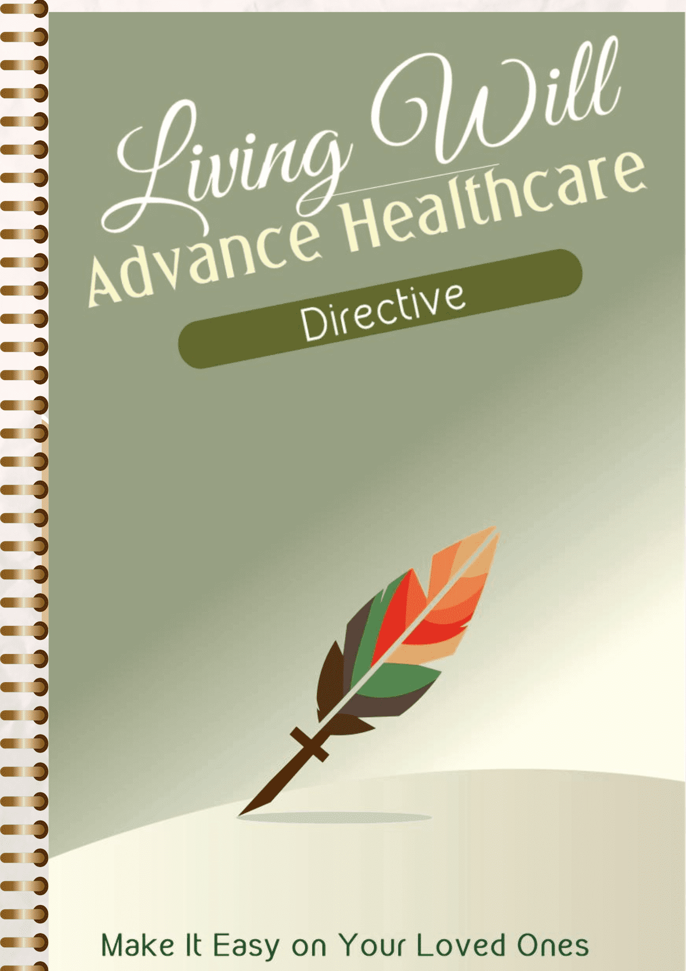 Living Will Advance Healthcare Directive 8.5 x11 - Walmart.com