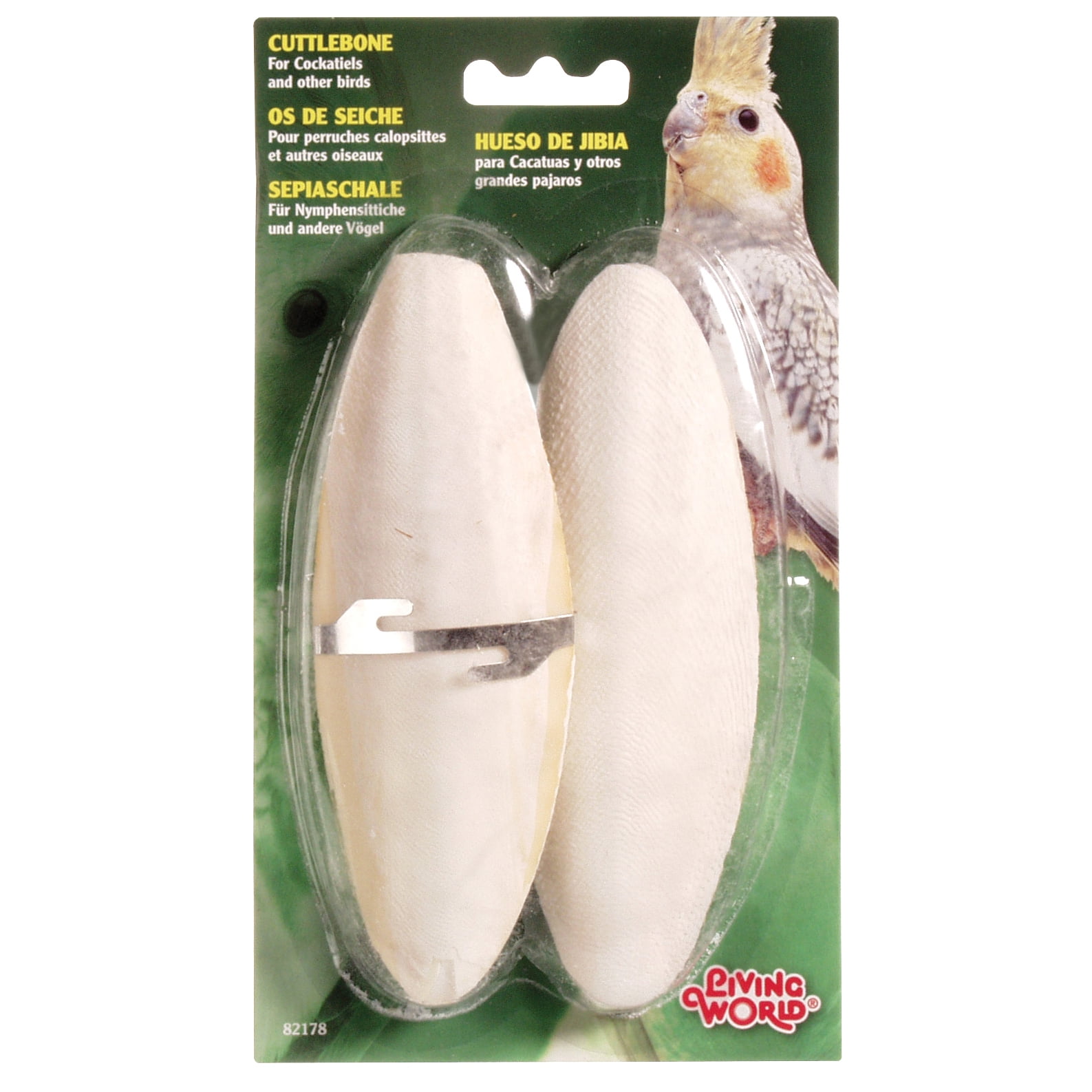 Living World Cuttlebone, Large, Twin Pack - Walmart.com
