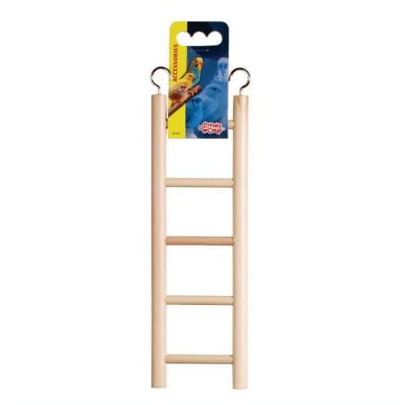 Living World Wood Ladders for Bird Cages(18" High - 11 Step Ladder ...