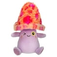 Living on the Veg Cute Plushie - Fey Orange and Purple Mushroom Stuffy ...