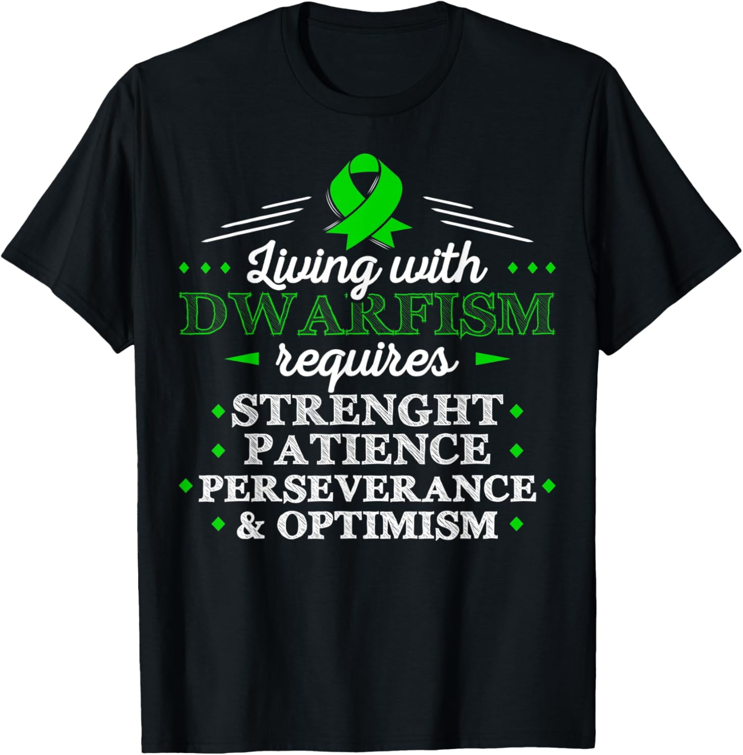 Living with Dwarfism Shirt Short Stature TShirt - Walmart.com